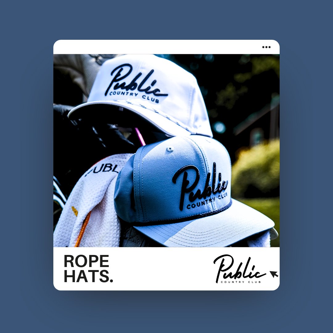 PCC Rope Hats – Public Country Club